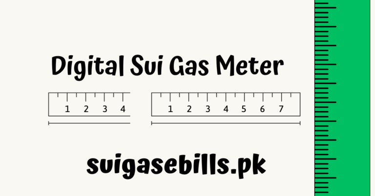 Digital Sui Gas Meters Future| Best Installation - sui gas bill