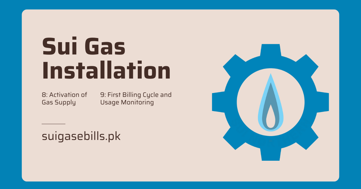 Sui Gas Installation Process and Criteria - sui gas bill
