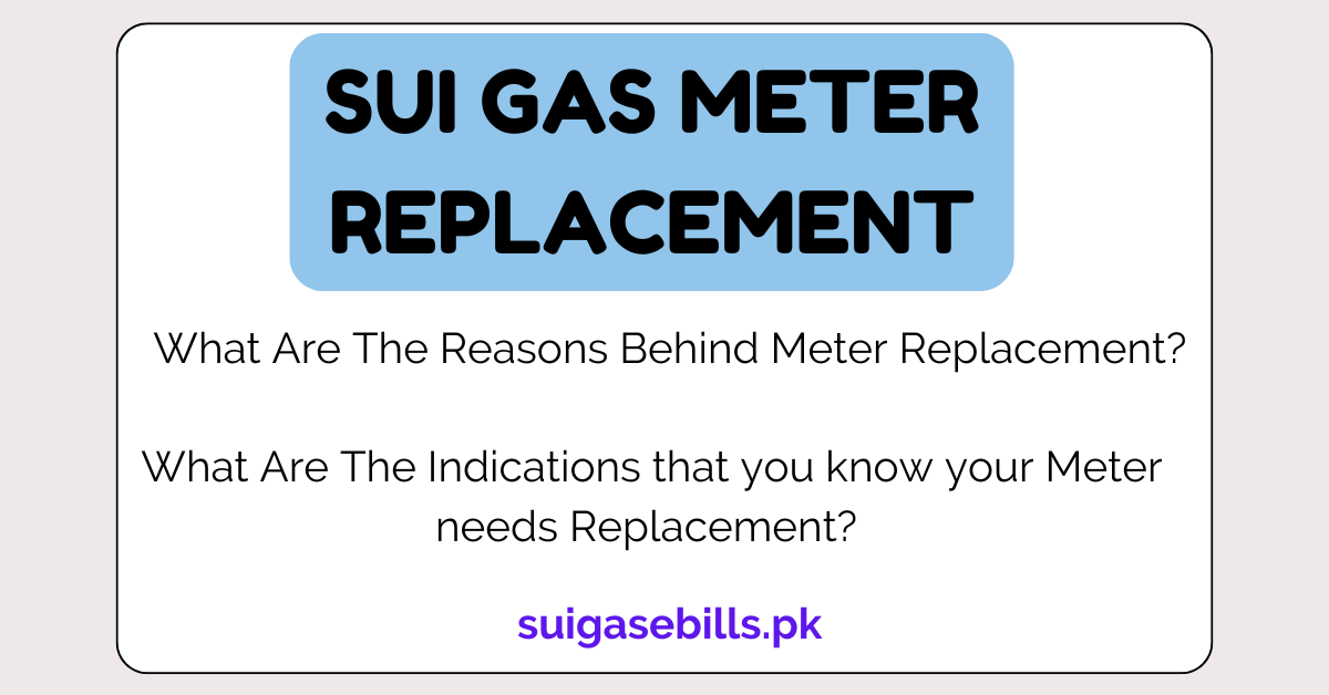 Sui gas Meter Replacement Procedures|Start To End - sui gas bill
